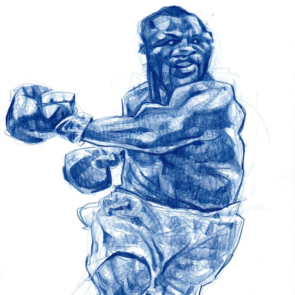 Joe Frazier Print - Etsy
