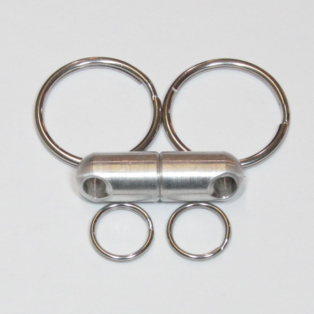 Strong Aluminum Keychain Magnet - Quick Connect Release - Etsy