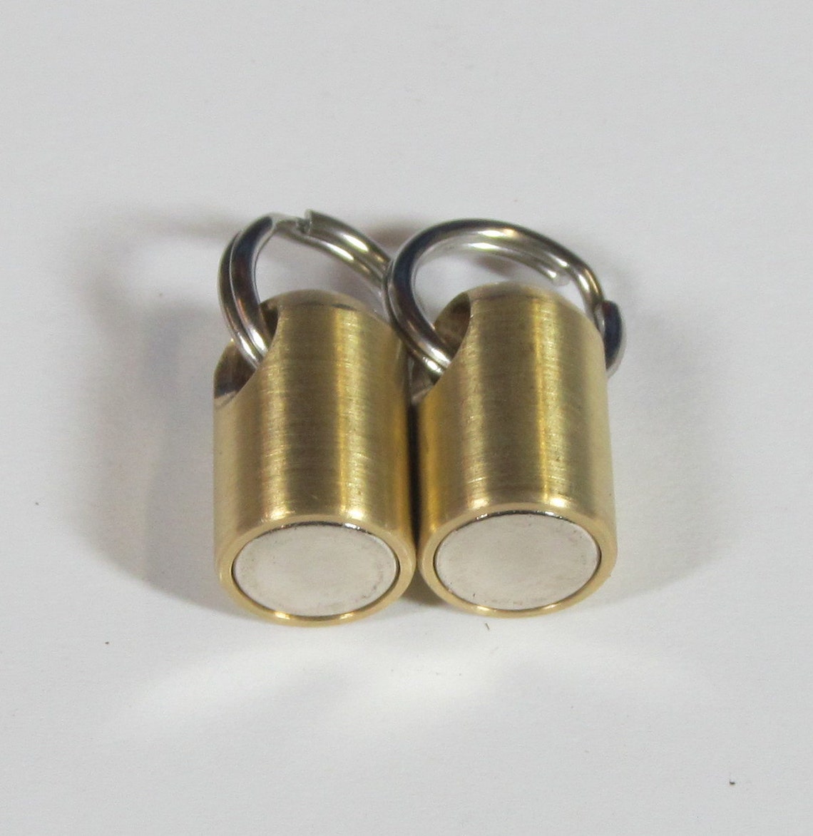 Strong Brass Keychain Magnet - Quick Connect Release - Etsy