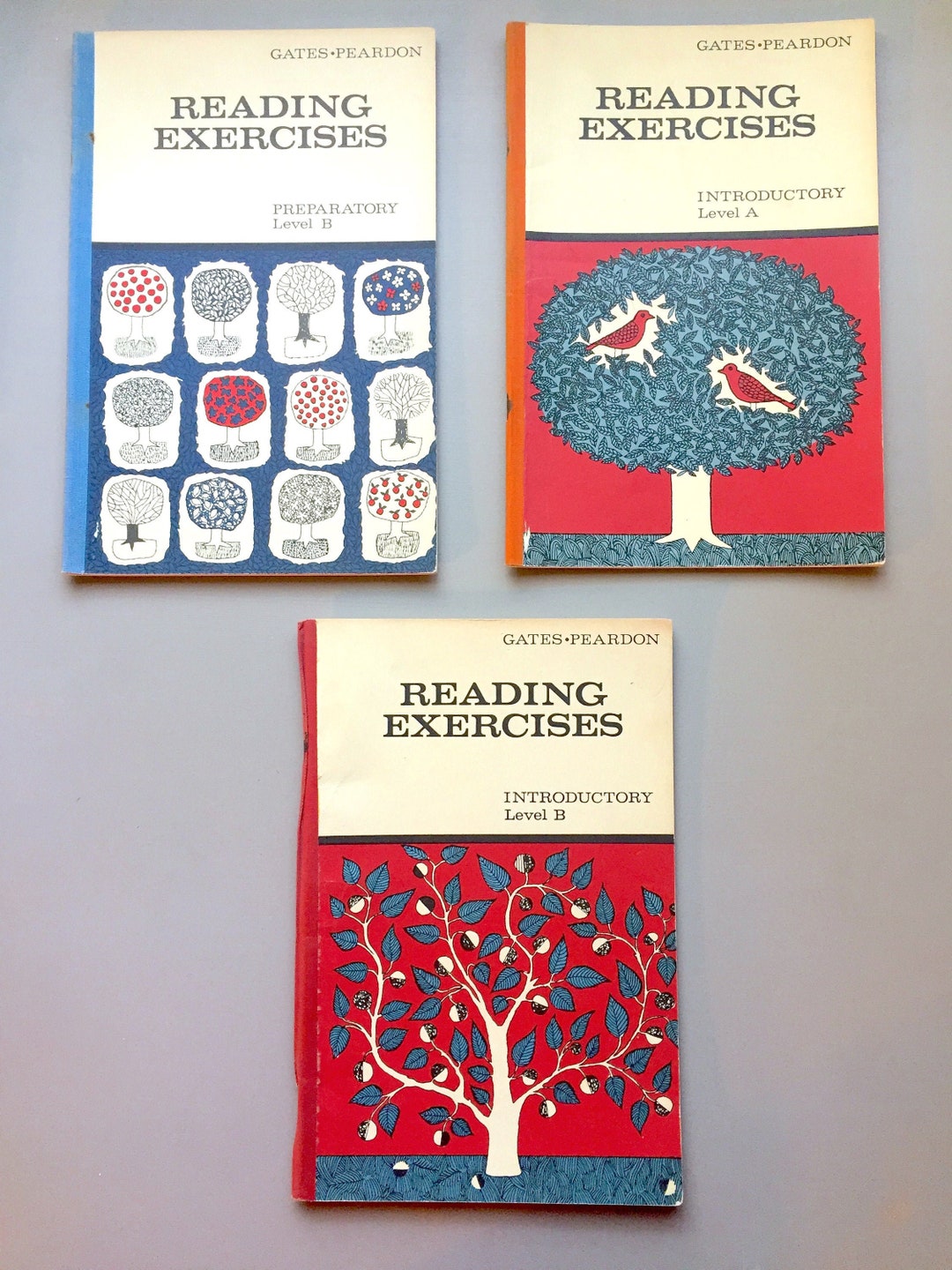 Vintage Children's Reading Workbooks: Mid-century School Books, 1963 - Etsy