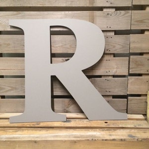 Letter R Extra Large Wooden 24 Distressed Hand Painted - Etsy
