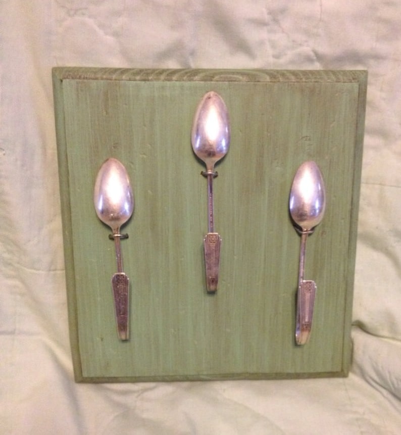 Decorative spoon hooks | Etsy