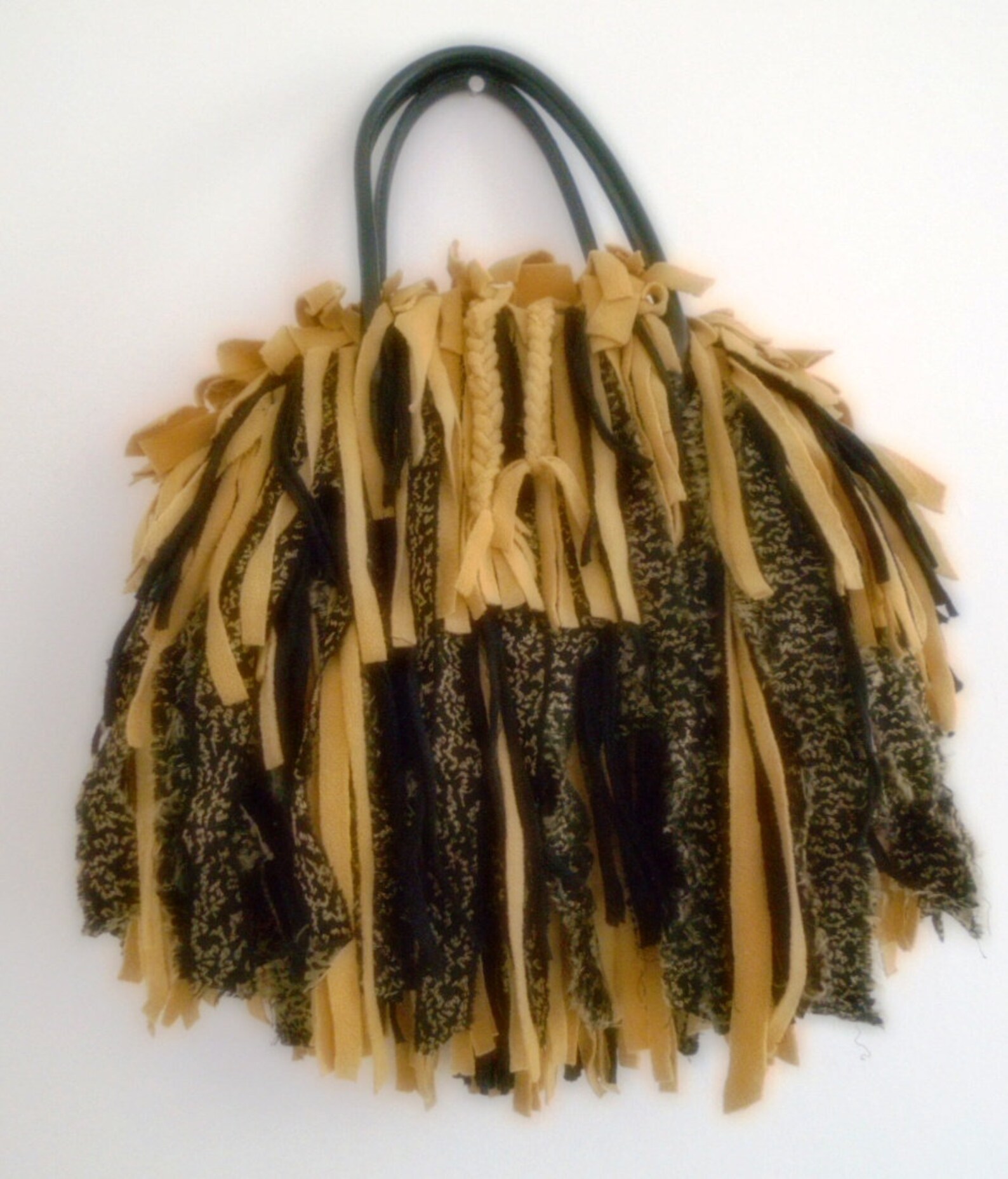 Funky Fringe Bag Unique Bag With Fringe Contemporary Style - Etsy