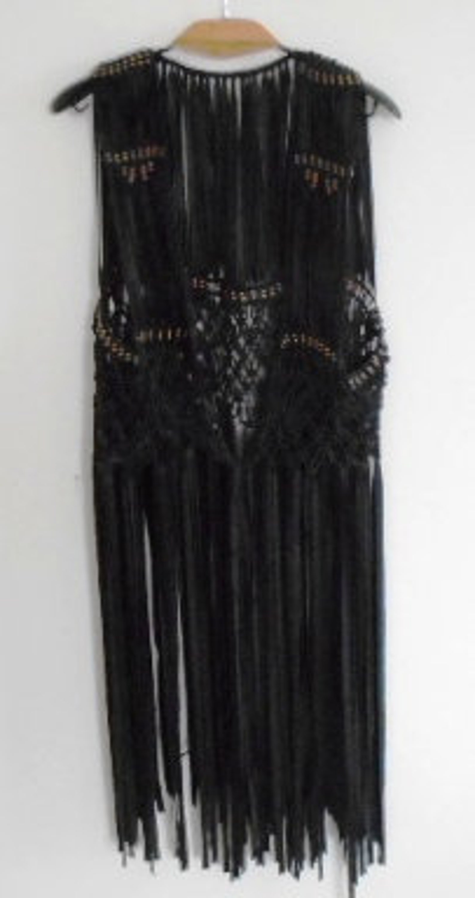 Handwoven Macrame Style Tunic, Fringe Tunic, Fringe Sheath, Modern ...