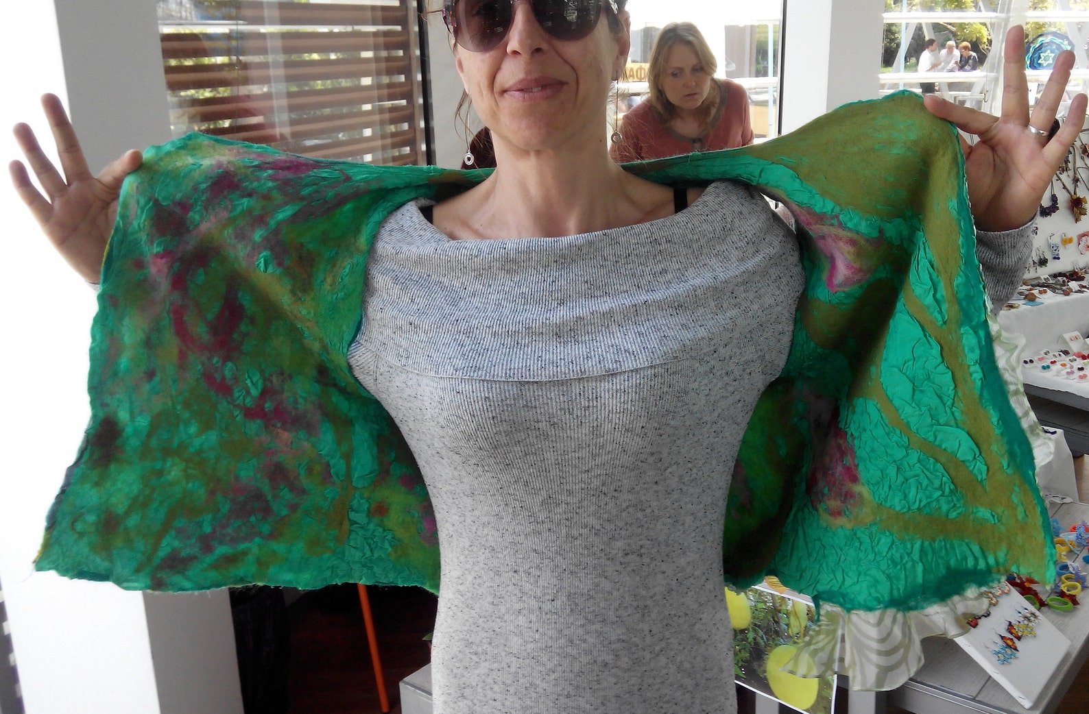 Felted Bilateral Vest , Felted Clothing , Original Work , Women Gift ...