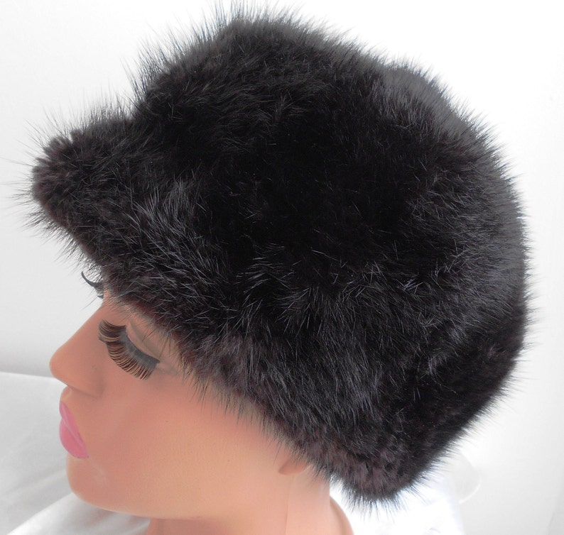 Vintage Mink Fur Hat / Vintage Mink Hat / Vintage Fur / Winter - Etsy