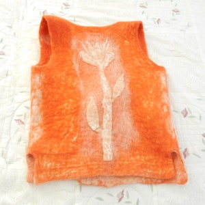 Felted Vest , Felted Clothing , Original Work , Women Gift , Felted Art ...