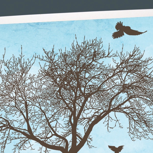 Music Tree Poster – Record Player, Nature Art Print - Etsy