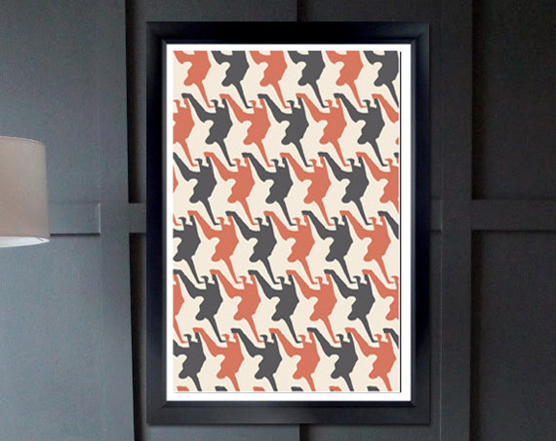 Escher Breakdance Poster - Breakdancing, Hip Hop, Music, Wall Art ...