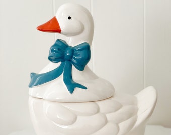 Goose Cookie Jar - Etsy
