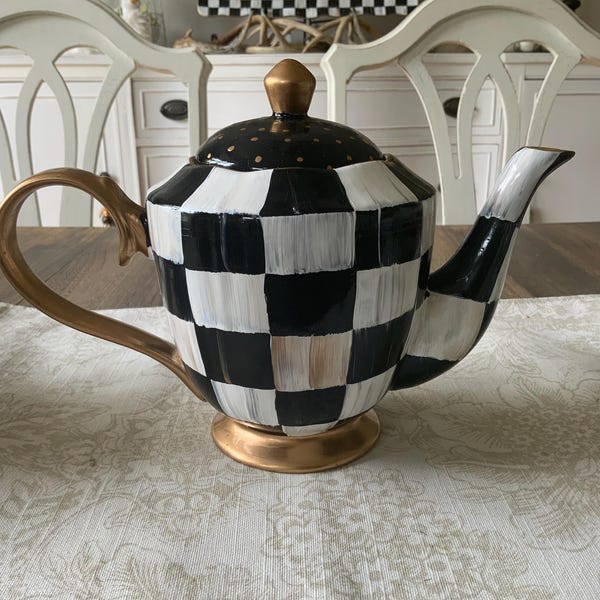 Hand Painted Teapots - Etsy