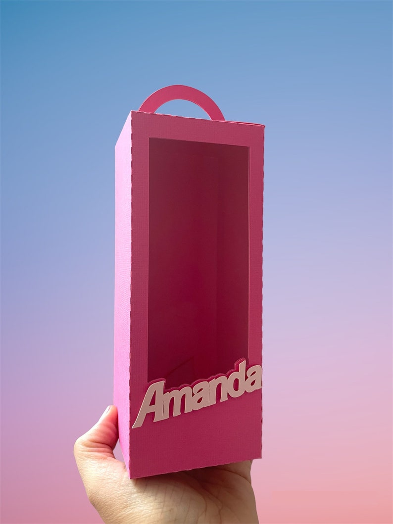 Doll Box Doll Favor Box Doll Treat Boxes Doll Birthday - Etsy