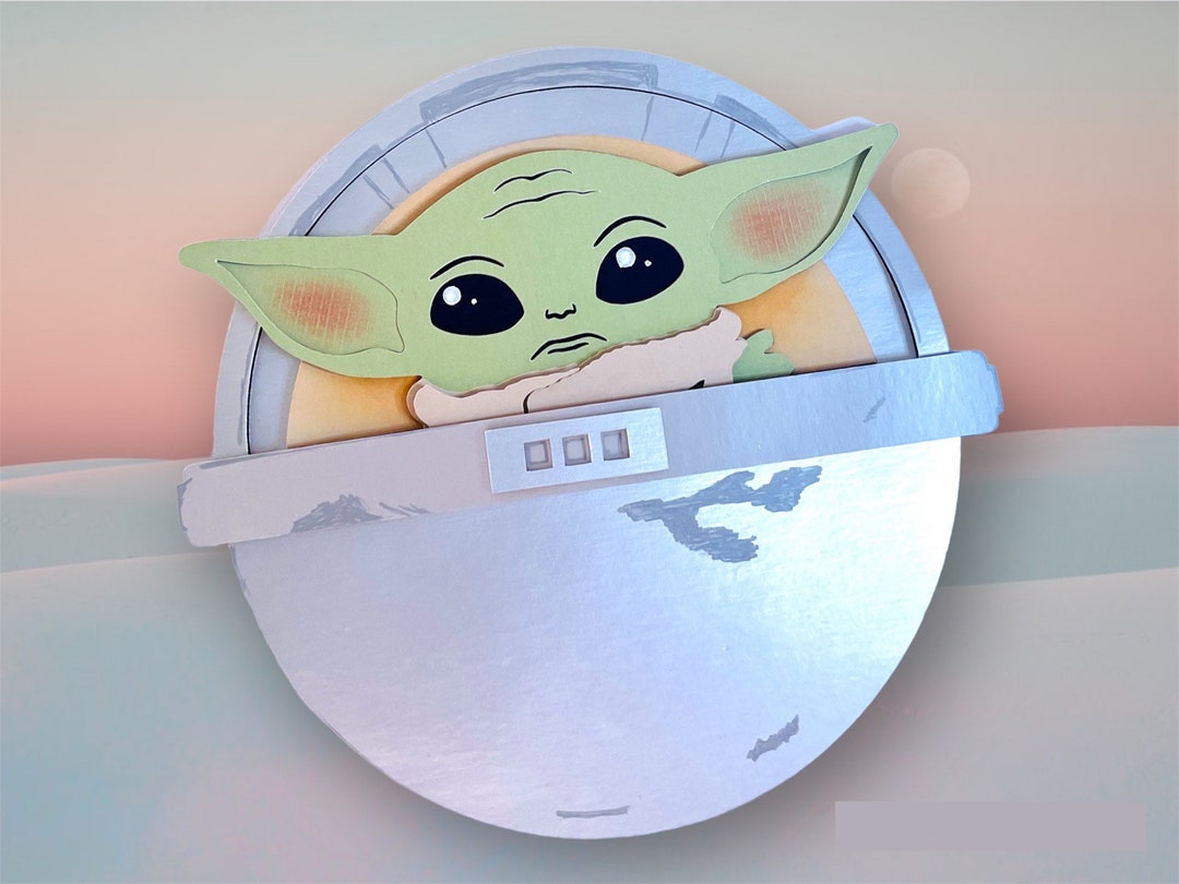 Grogu Cake Topper / Baby Yoda / the Mandalorian / Baby Yoda Birthday ...