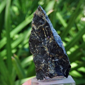 Impressive 2.7-inch Graphite With Ruby and Pyrite Matrix: 126 Gm ...