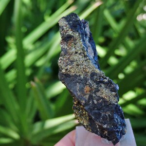 Impressive 2.7-inch Graphite With Ruby and Pyrite Matrix: 126 Gm ...