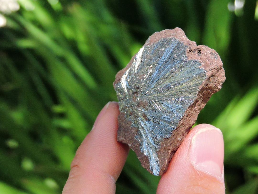 Moroccan Pyrolusite: Raw Metallic Minerals Shop Rocks & Geodes Birthday ...