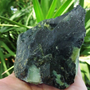 RARE Nephrite Jade With Pyrite | 3.6 Inches 626g (unique Find / From ...