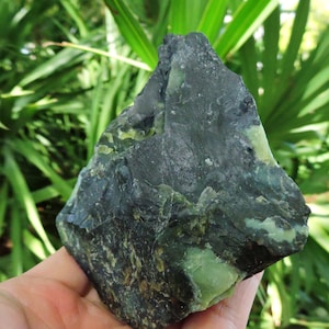 RARE Nephrite Jade With Pyrite | 3.6 Inches 626g (unique Find / From ...
