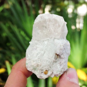 Morganite Albite With Microlite Specimen 2 Inch 89gm Natural Stone ...