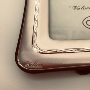 Acca "castellani " Italian Sterling Silver Picture Frame, FREE Domestic ...