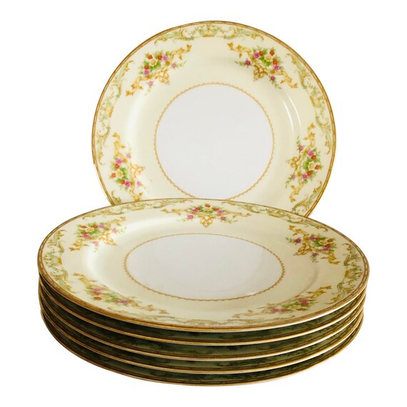 1930's Noritake m Japan Rare Pattern Dinner - Etsy