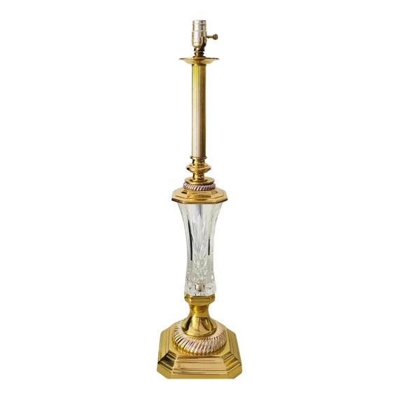 Waterford Crystal Tall Table Lamp FREE DOMESTIC SHIPPING - Etsy