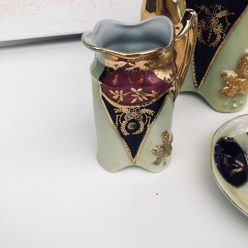 Vintage French Style Cocoa 13 Pieces Set, FREE DOMESTIC SHIPPING!!! - Etsy