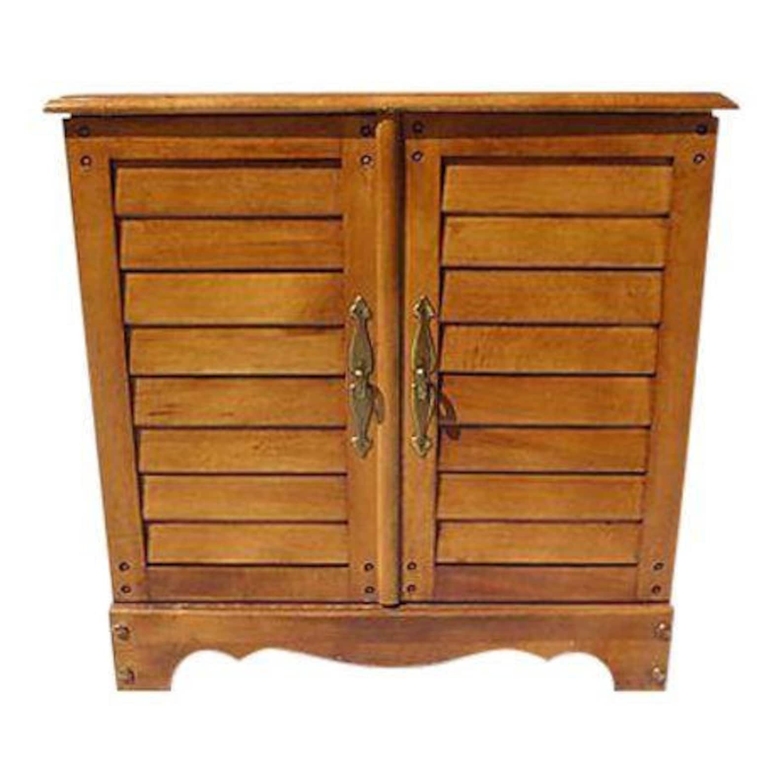 Vintage Cherry Wood File Cabinet in Excellent Condition, 17" L X 23" W ...