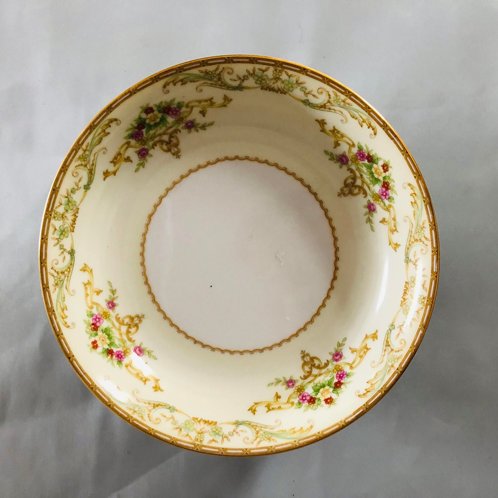 1930's Noritake m Japan Rare Pattern Soup Bowls S/6, FREE DOMESTIC ...