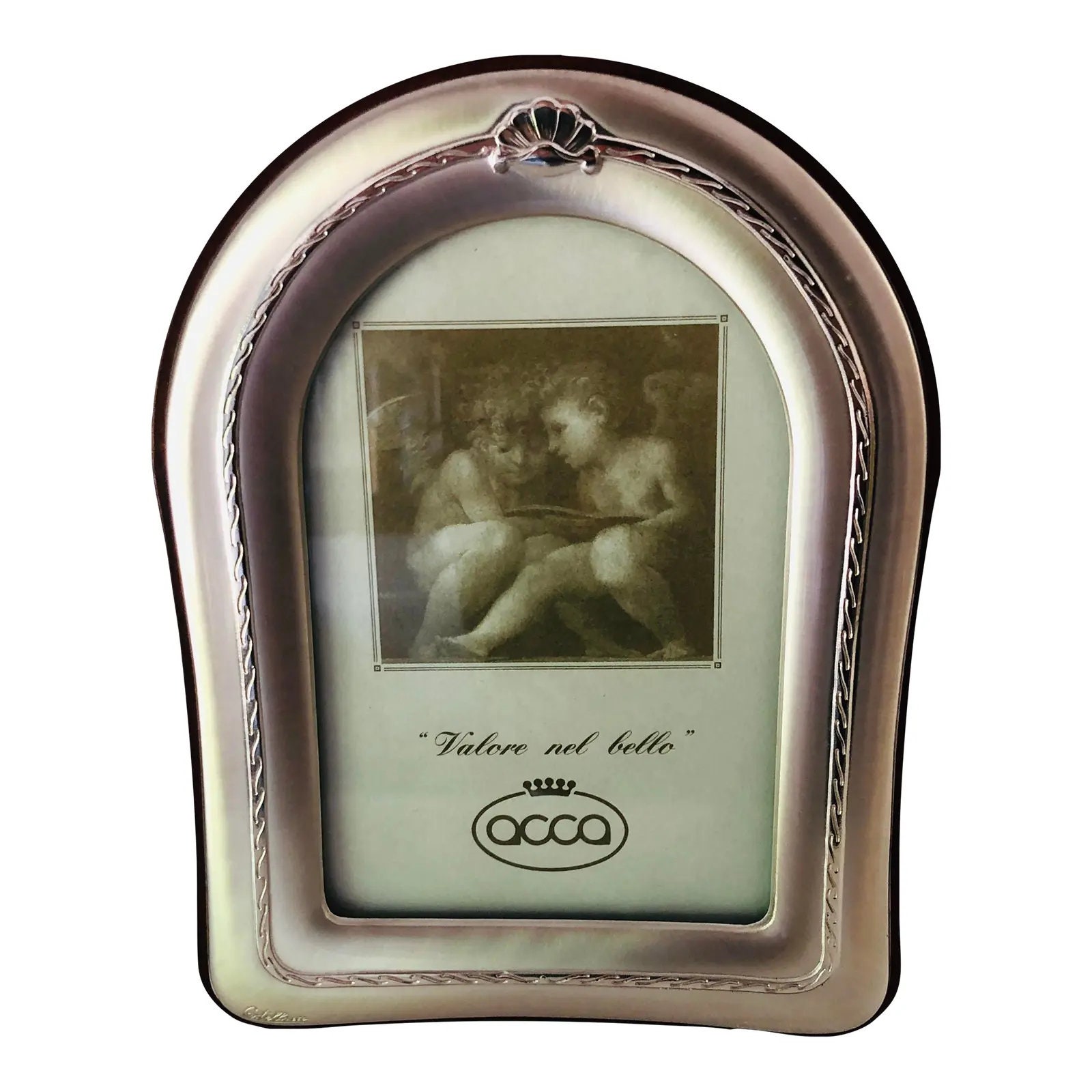 Acca "castellani " Italian Sterling Silver Picture Frame, FREE Domestic ...