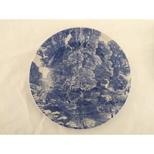Vintage Minton Blue & White Transfer-ware Plates a Pair - Etsy