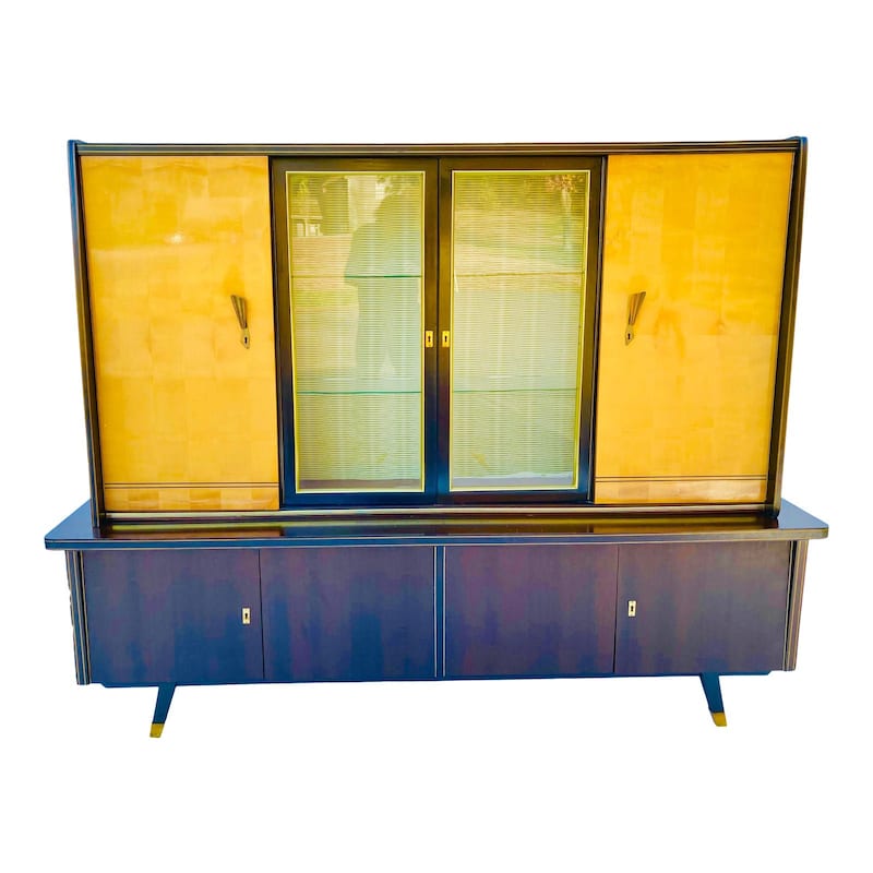 Breakfront Cabinet - Etsy