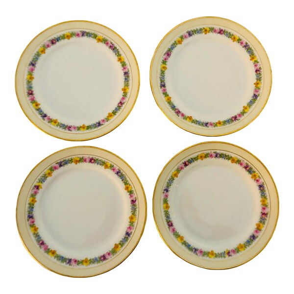 Floral China Plates - Etsy