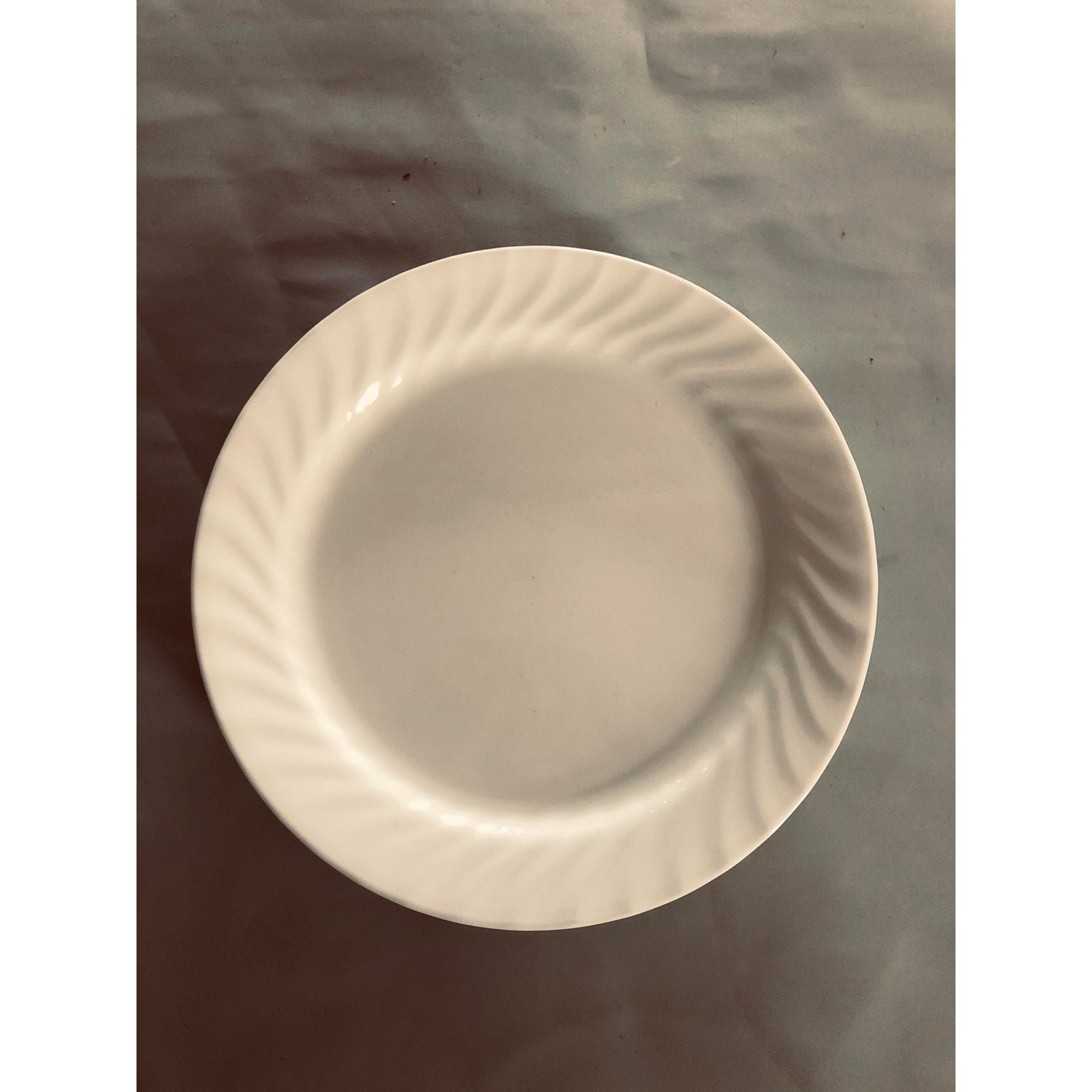 Vintage Corelle Classic White Salad Plates S/6, FREE DOMESTIC SHIPPING ...