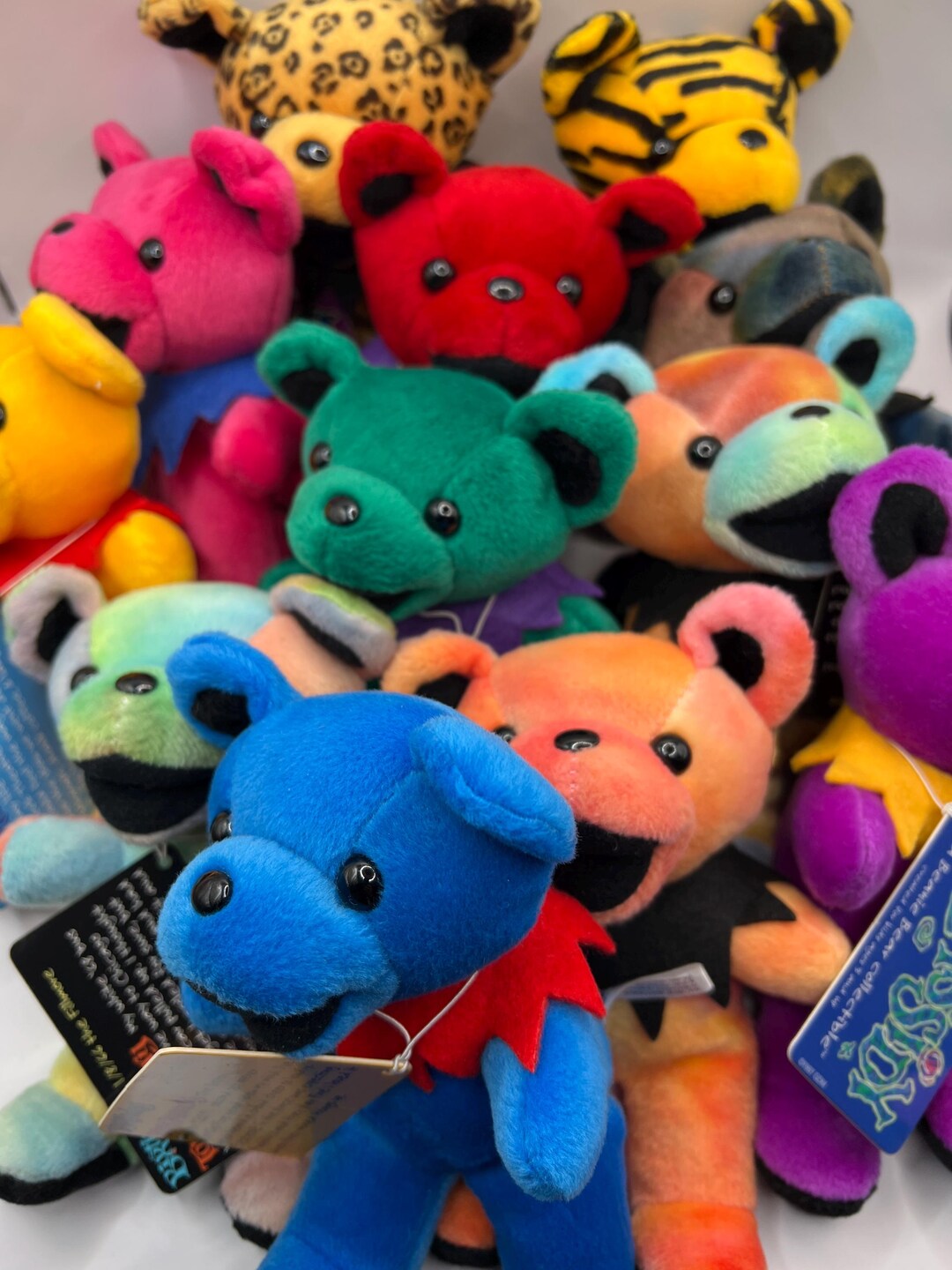 Grateful Dead Bean Bear Althea Bertha Cassidy Cosmic Charlie Delilah ...