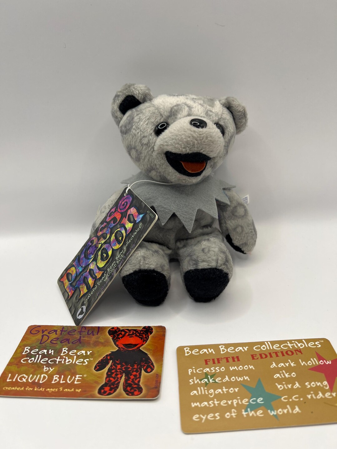 Picasso Moon Grateful Dead Bean Bear Collectible by Liquid Blue ...