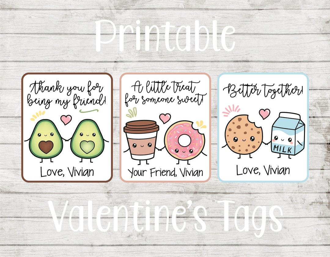 Kids Valentine's Cards, Kids Custom Valentine's Day Cards, Printable ...