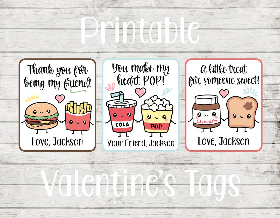 Kids Valentine's Cards, Kids Custom Valentine's Day Cards, Printable ...