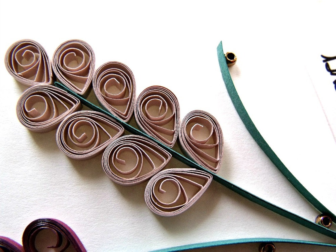 Handmade Paper Quilled Friendship Greeting Card – Friends Forever - Etsy