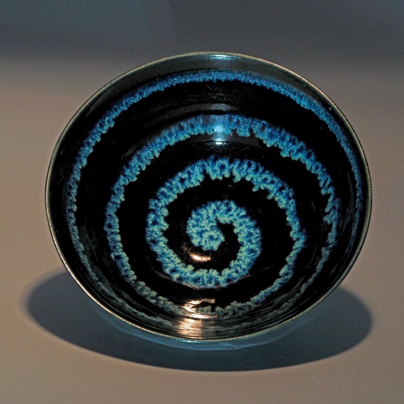 Black Ceramic Bowl - Etsy