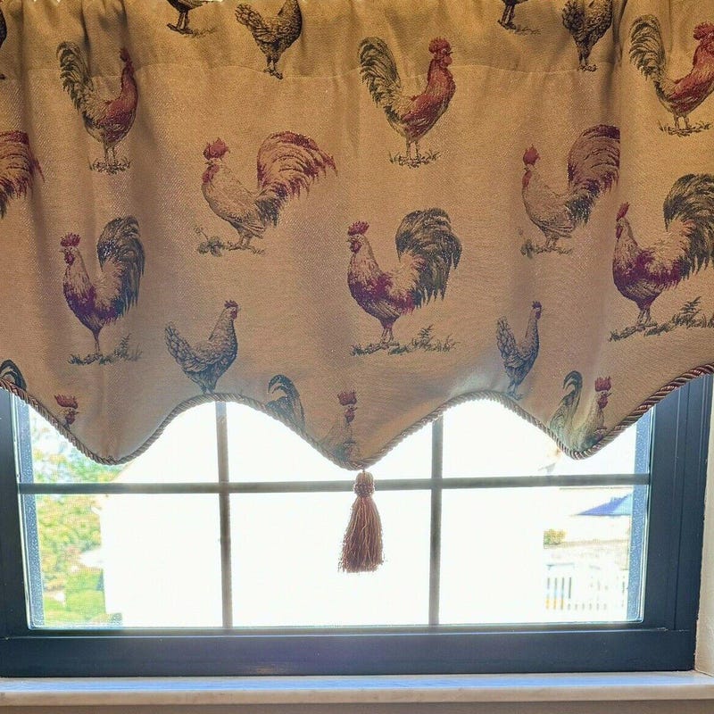 Chicken Valance - Etsy