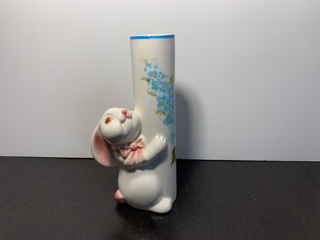 Vintage Weiss for FTDA Ceramic Bunny Rabbit Bud Vase - Spring/easter ...