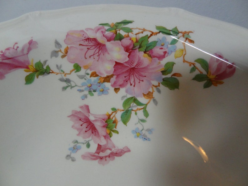 Vintage Taylor Smith & Taylor's Paramount Ivory Set of 2 Pink and Blue ...