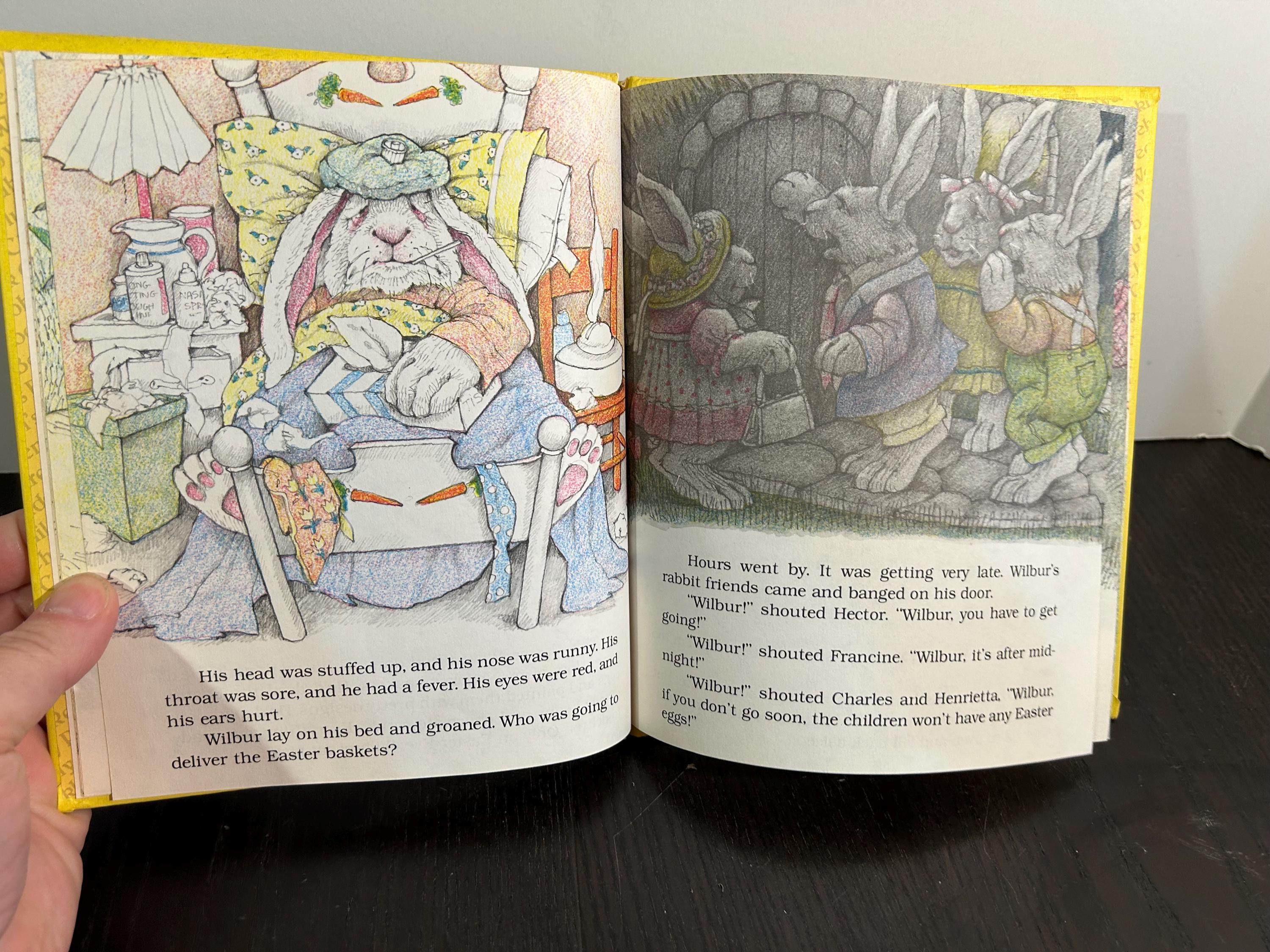 The Big Bunny and the Easter Eggs by Steven Kroll, Illustrated by Janet ...