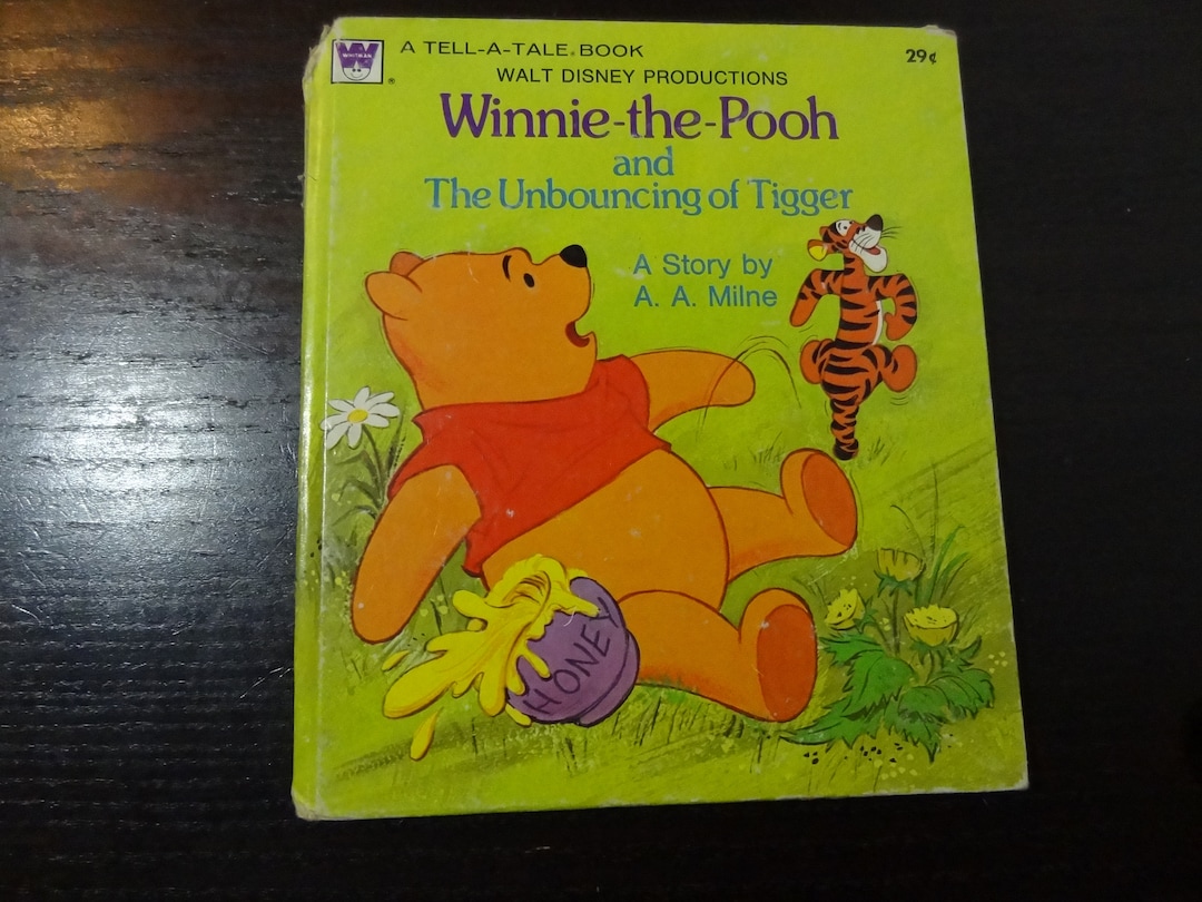 Walt Disney winnie the Pooh and the Unbouncing of Tigger Copyright 1974 ...