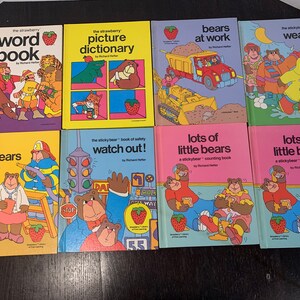 Strawberry Library of First Learning and Stickybear Books by Richard ...