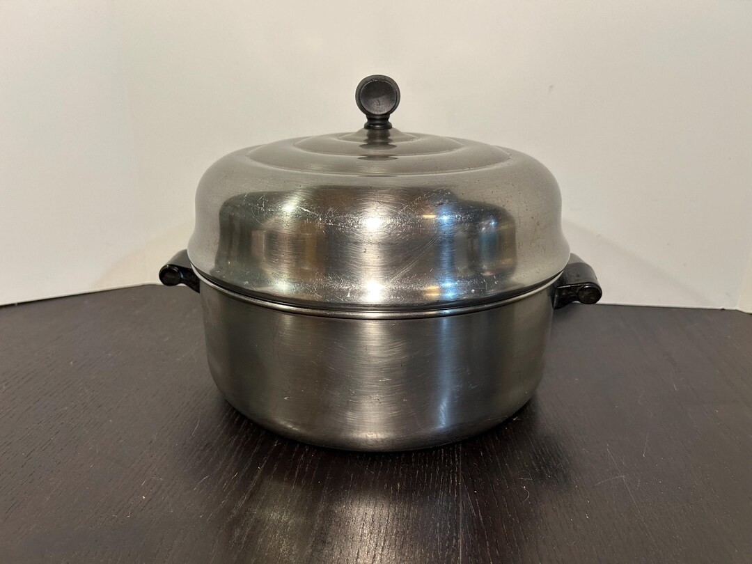 Farberware Bee Hive 5 Quart Aluminum Clad Stainless Steel Stock Pan/pot ...