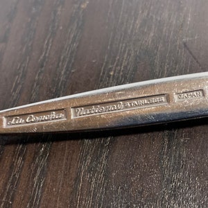 Vintage National La Concha Stainless Steel Flatware With Scalloped ...