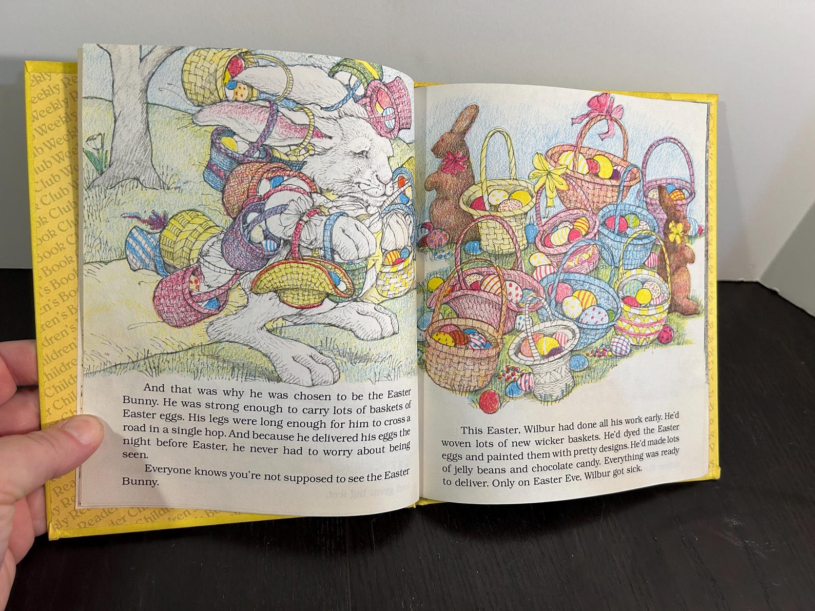 The Big Bunny and the Easter Eggs by Steven Kroll, Illustrated by Janet ...