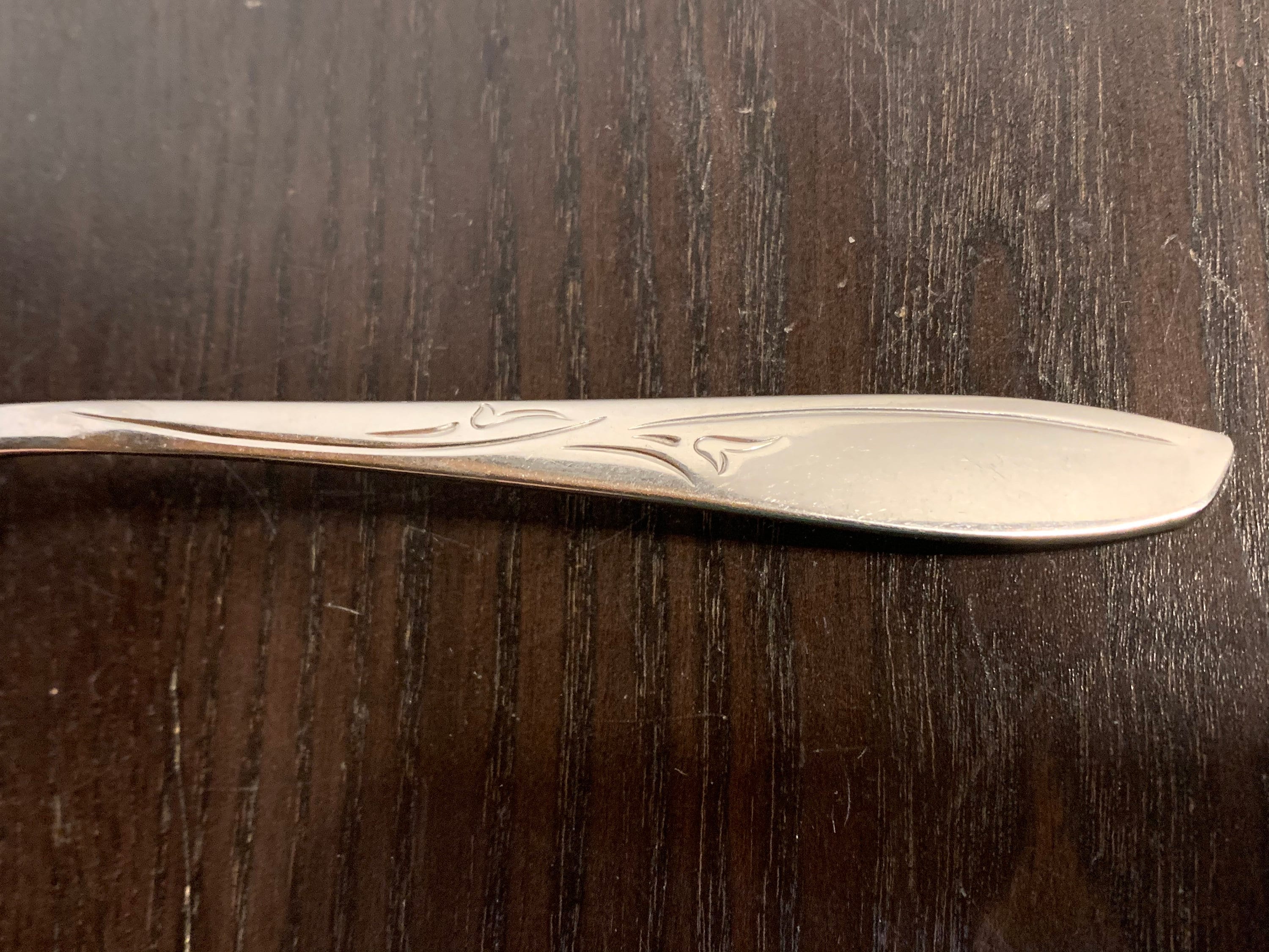 Vintage Silco Tulip Stainless Steel Floral Flatware - Service for 8 ...
